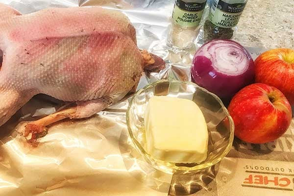 Butter and Herb Slow Roasted Wild Goose — Final Approach