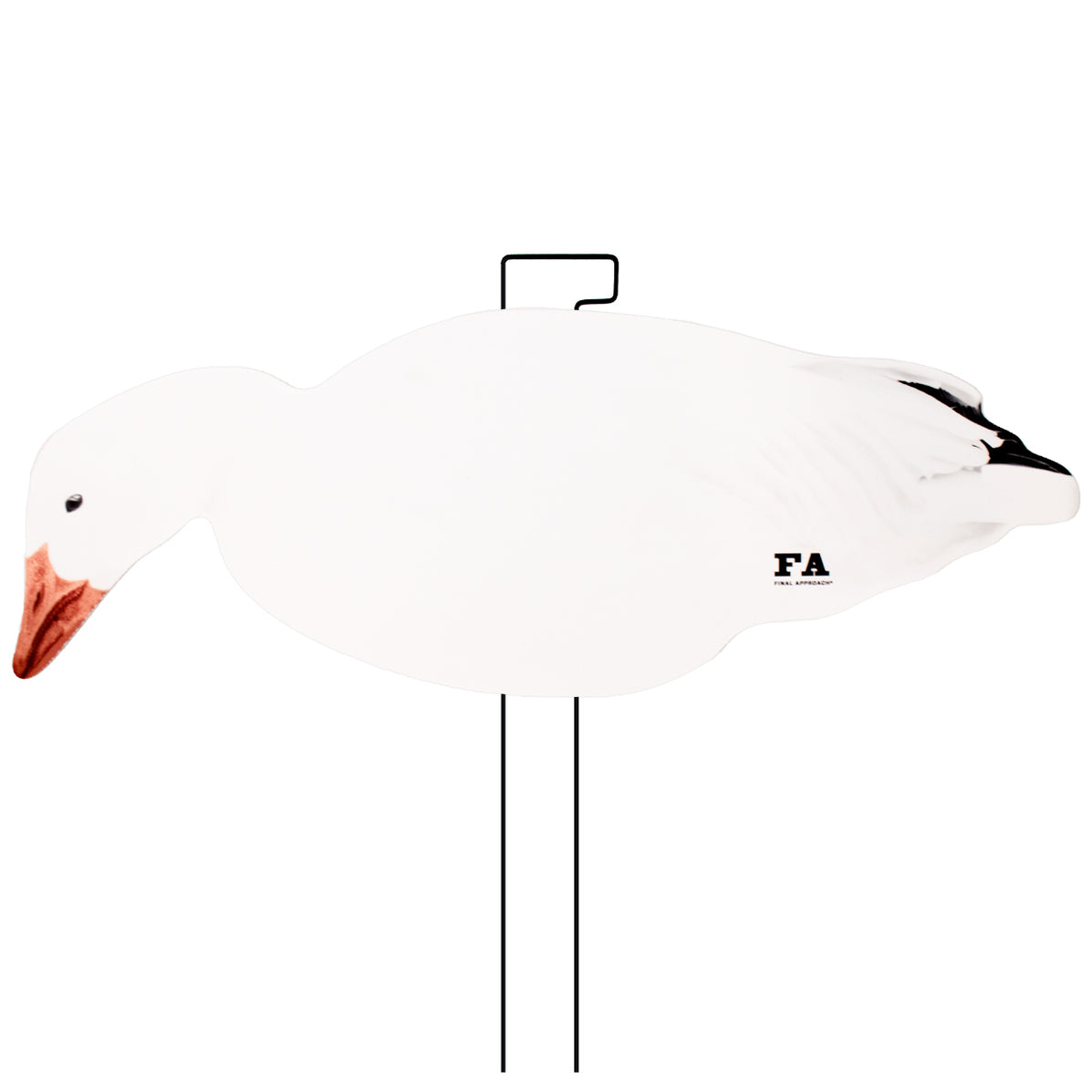Last Pass Snow Goose Silhouette Decoys With Structured Silhouette Bag ...